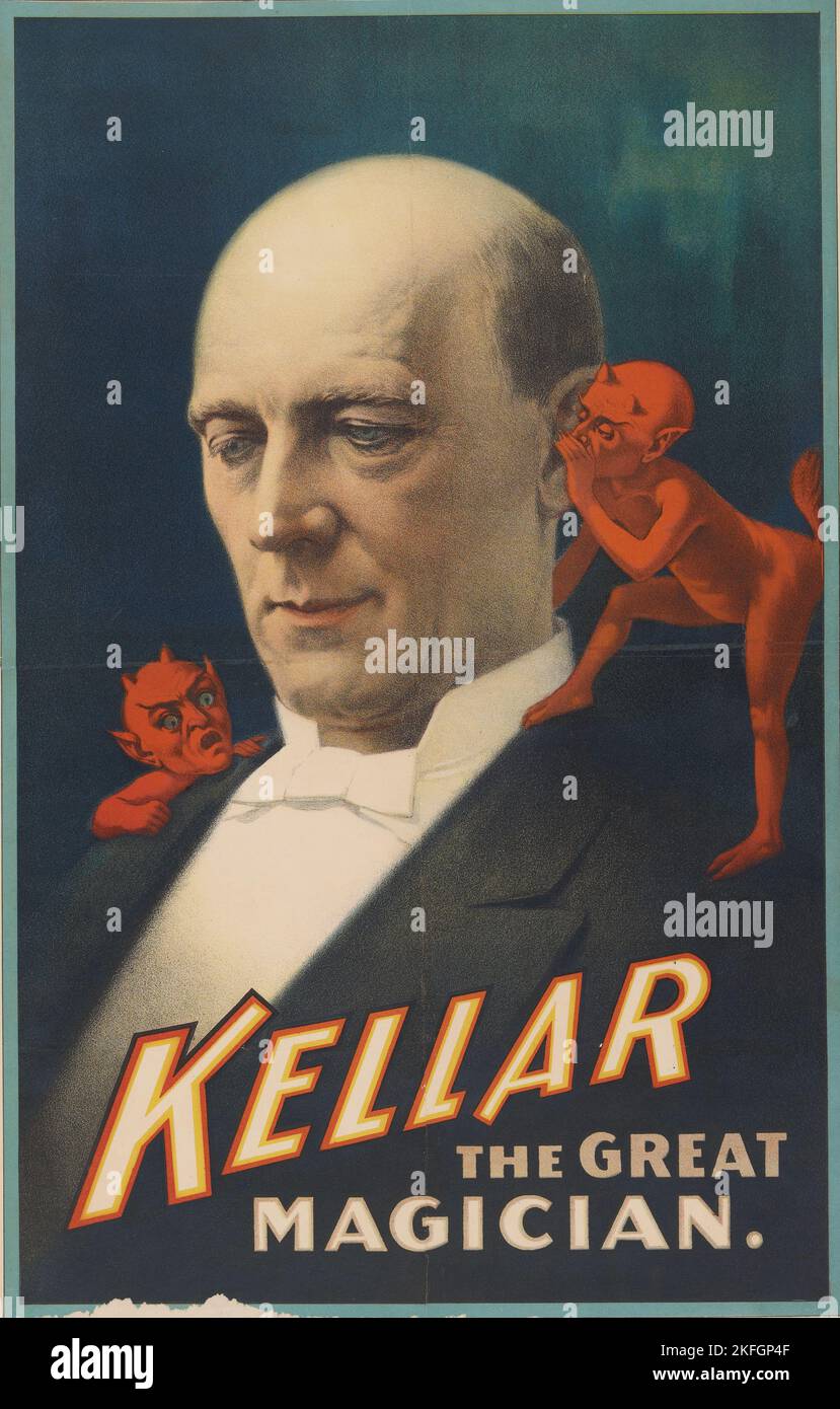 Harry kellar posters hi-res stock photography and images - Alamy