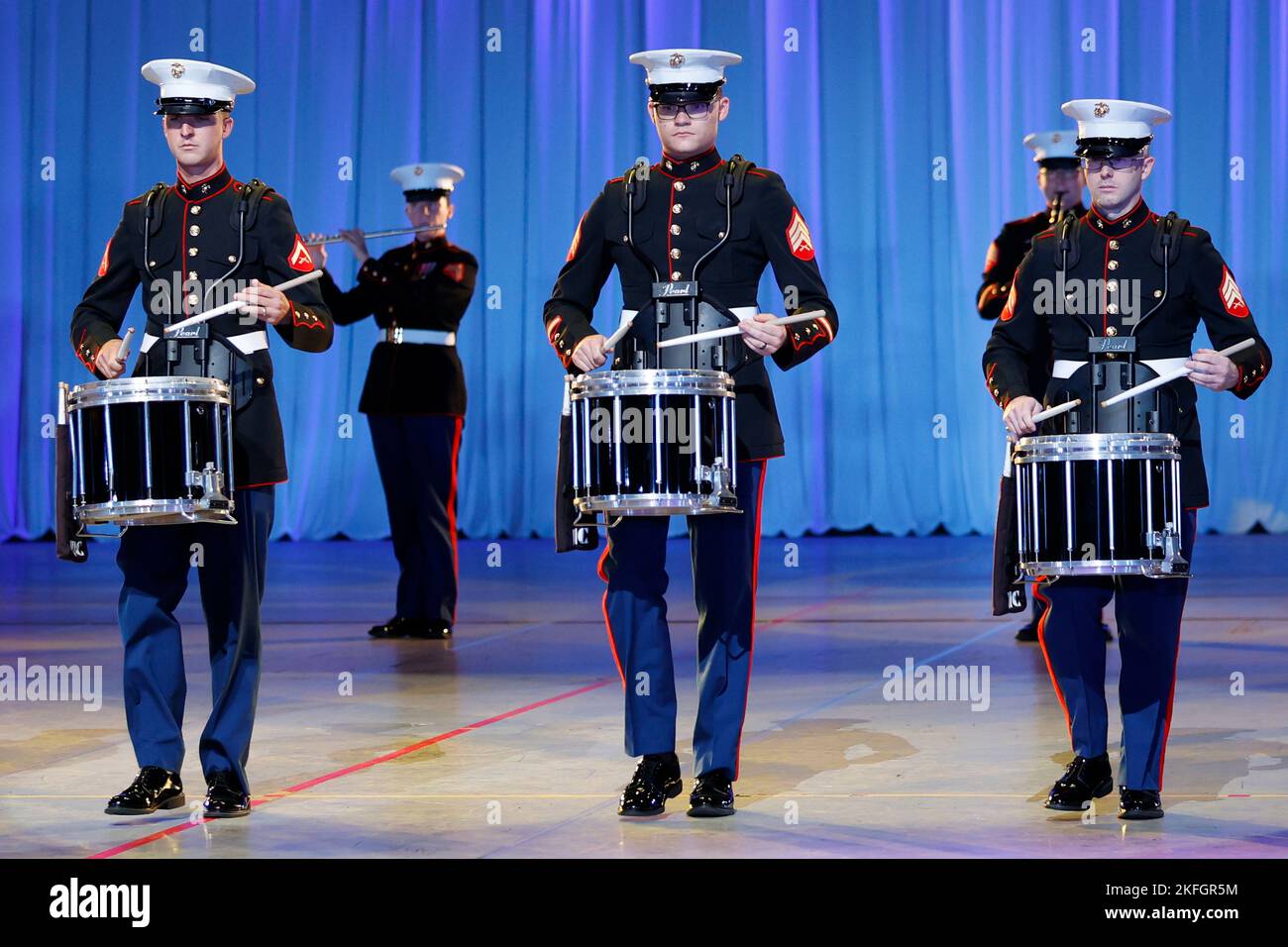 Tokyo, Japan. 18th Nov, 2022. U.S. Marines 3rd Expeditionary Force Band ...