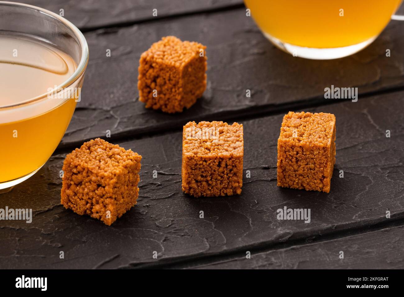 Aromatic in panela cubes - Traditional Colombian drink Stock Photo - Alamy