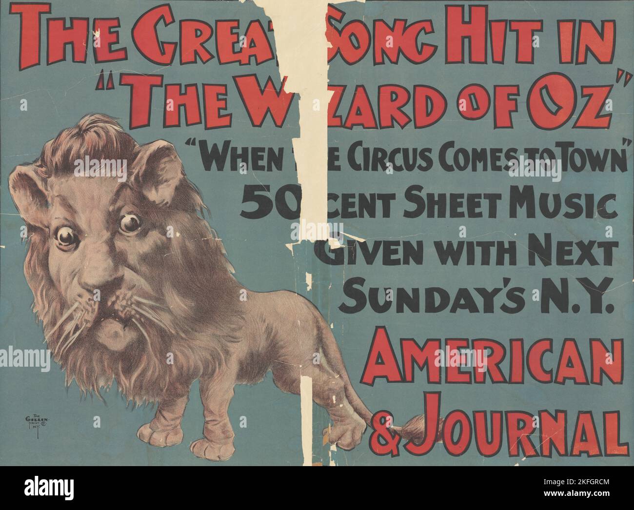 1900s usa circus poster hi-res stock photography and images - Alamy