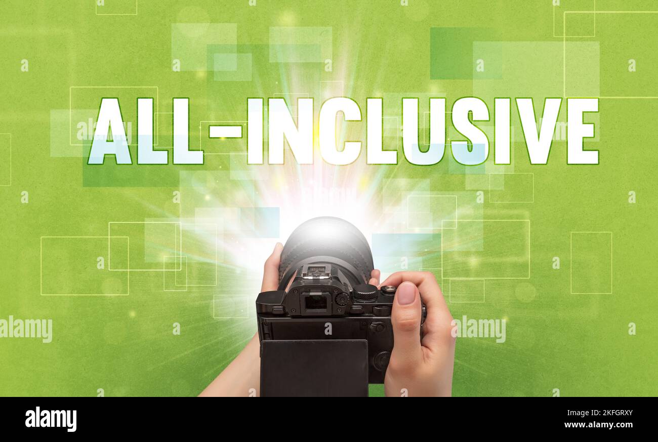 hand holding digital camera, traveling concept Stock Photo - Alamy