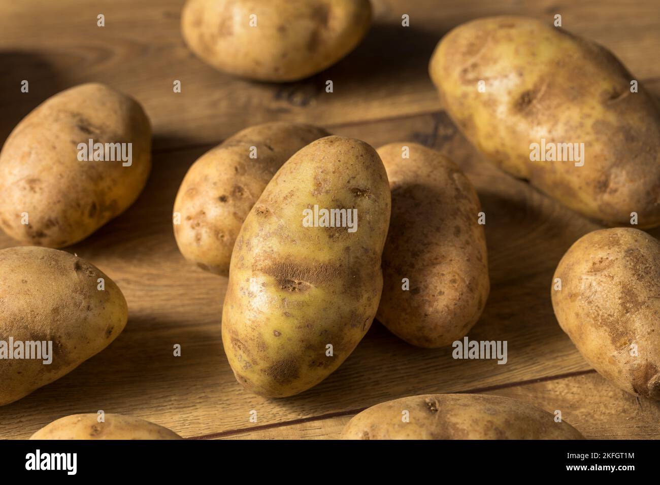 Homemade Organic Brown Russet Potatoes in a Bunch Stock Photo - Alamy
