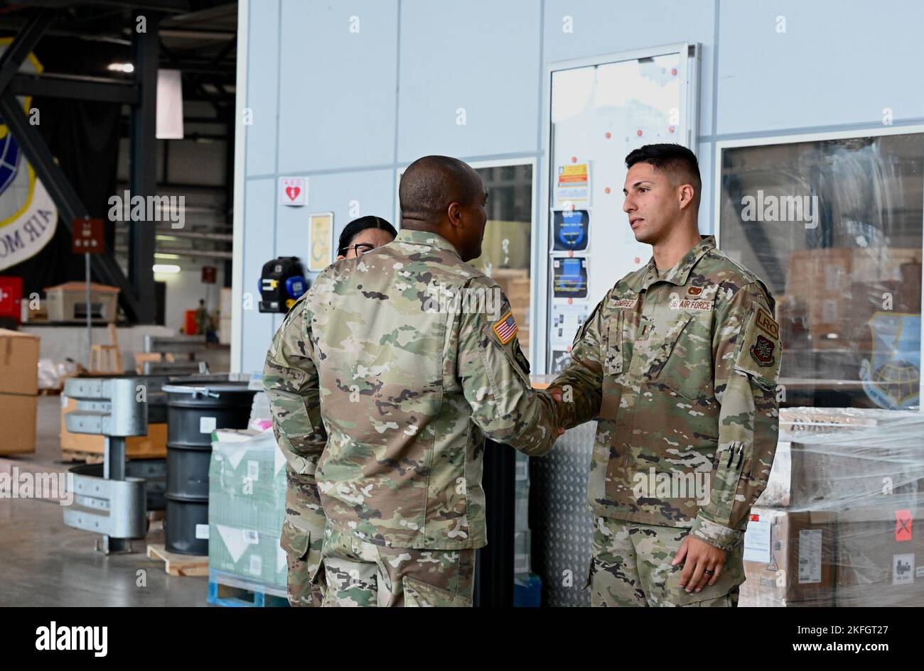 U.S. Army Col. Kevin Jackson, 19th Battlefield Coordination Detachment ...