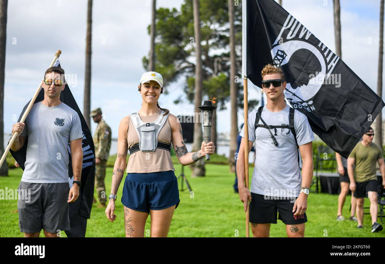 Los Angeles Air Force Base held a remembrance event for National POW ...