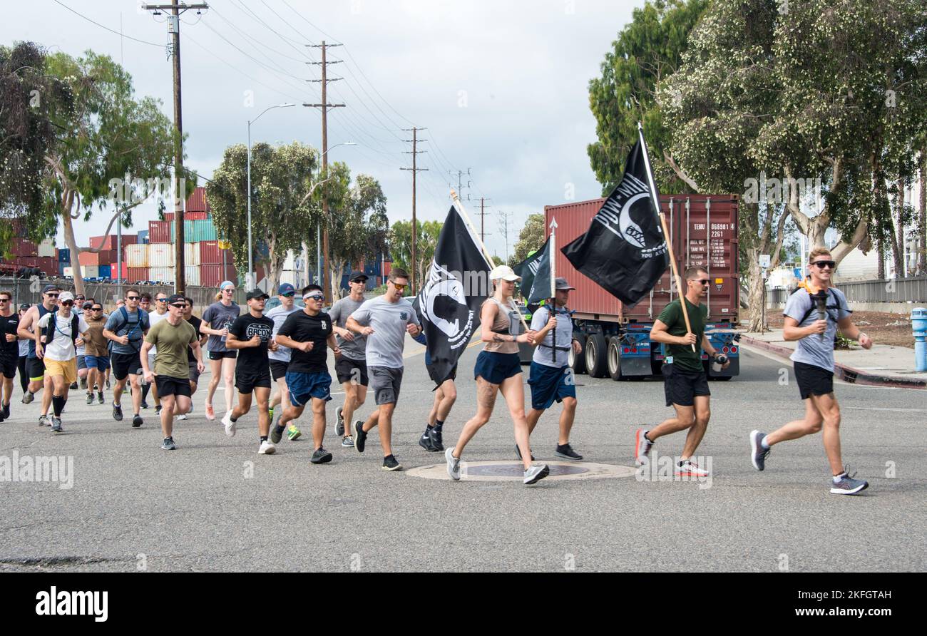 Los Angeles Air Force Base held a remembrance event for National POW ...