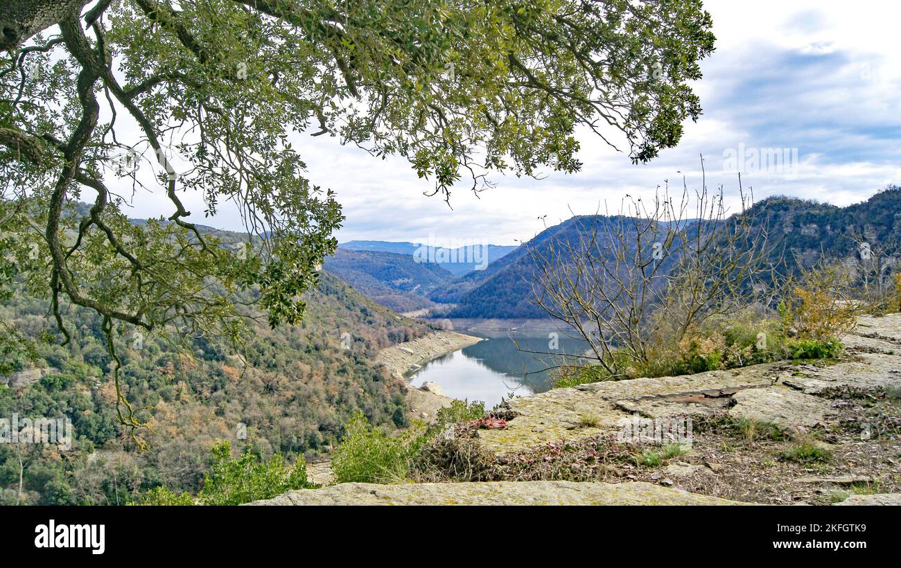Monastery of Sant Pere de Casserres, Comarca del Osona, Barcelona ...