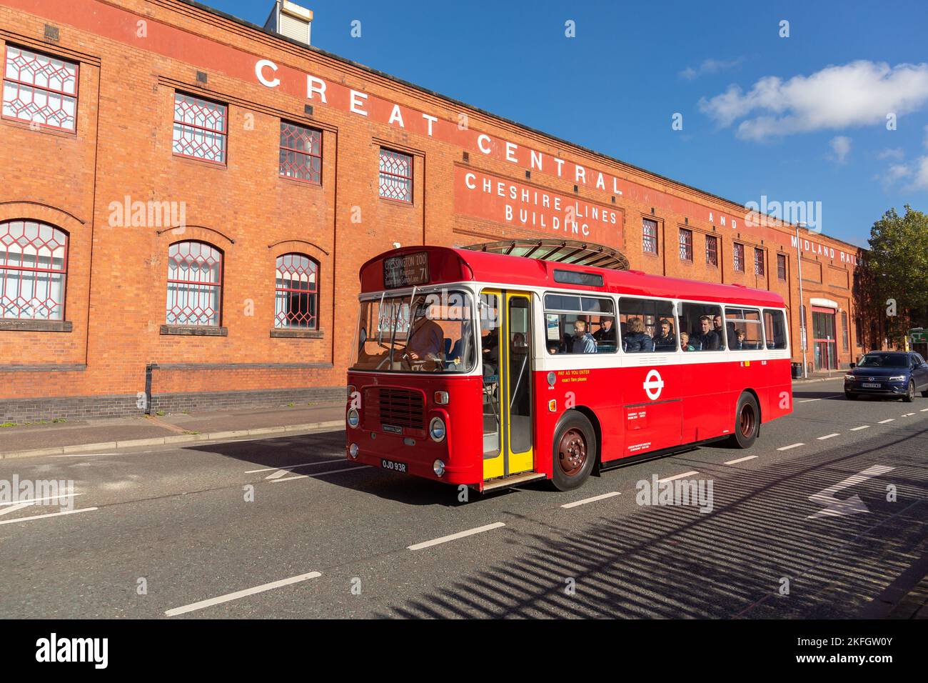 Birkenhead, UK: ECW (Eastern Coachworks)-bodied Bristol bus, ex-London ...