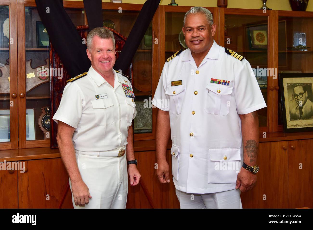NUKU’ALOFA, Tonga (Sept. 16, 2022) Adm. Samuel Paparo, commander, U.S ...