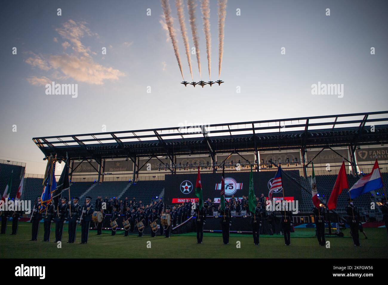 The United States Air Force Air Demonstration Squadron, known as the ...