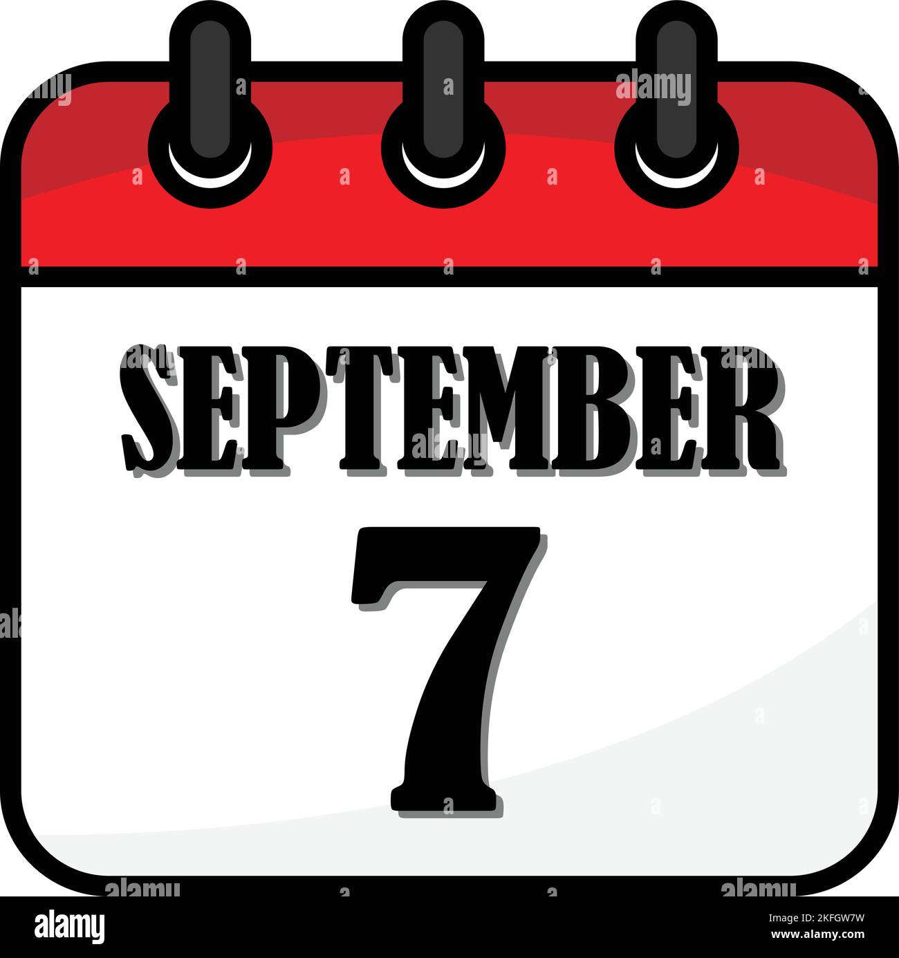 Seven a day Stock Vector Images - Alamy