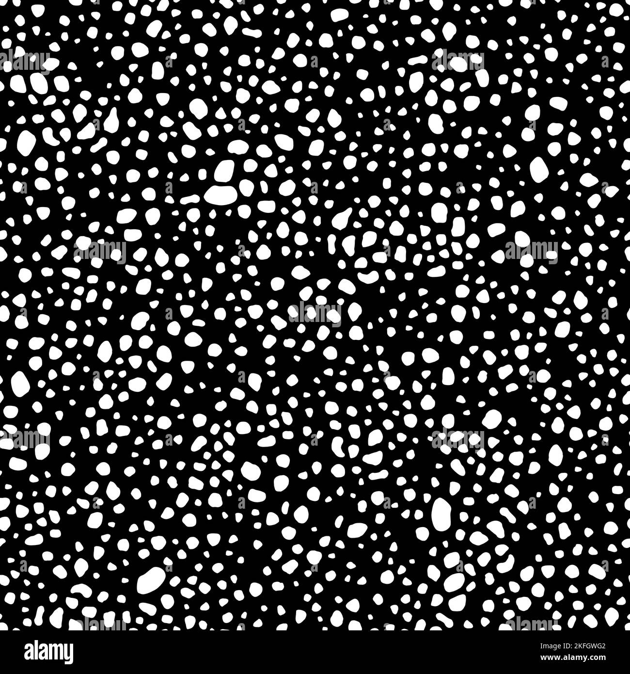 Spots pattern background. Irregular spots and dots seamless vector ...