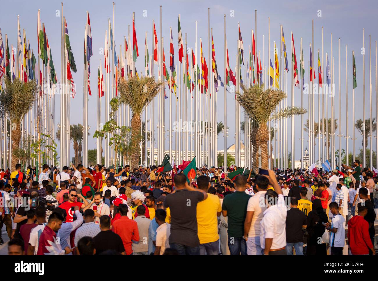 Flag plaza doha hi-res stock photography and images - Alamy