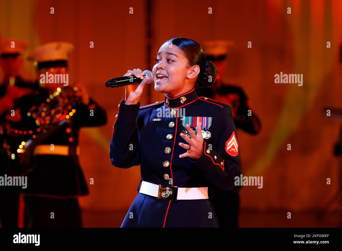 Tokyo, Japan. 18th Nov, 2022. U.S. Marines 3rd Expeditionary Force Band ...
