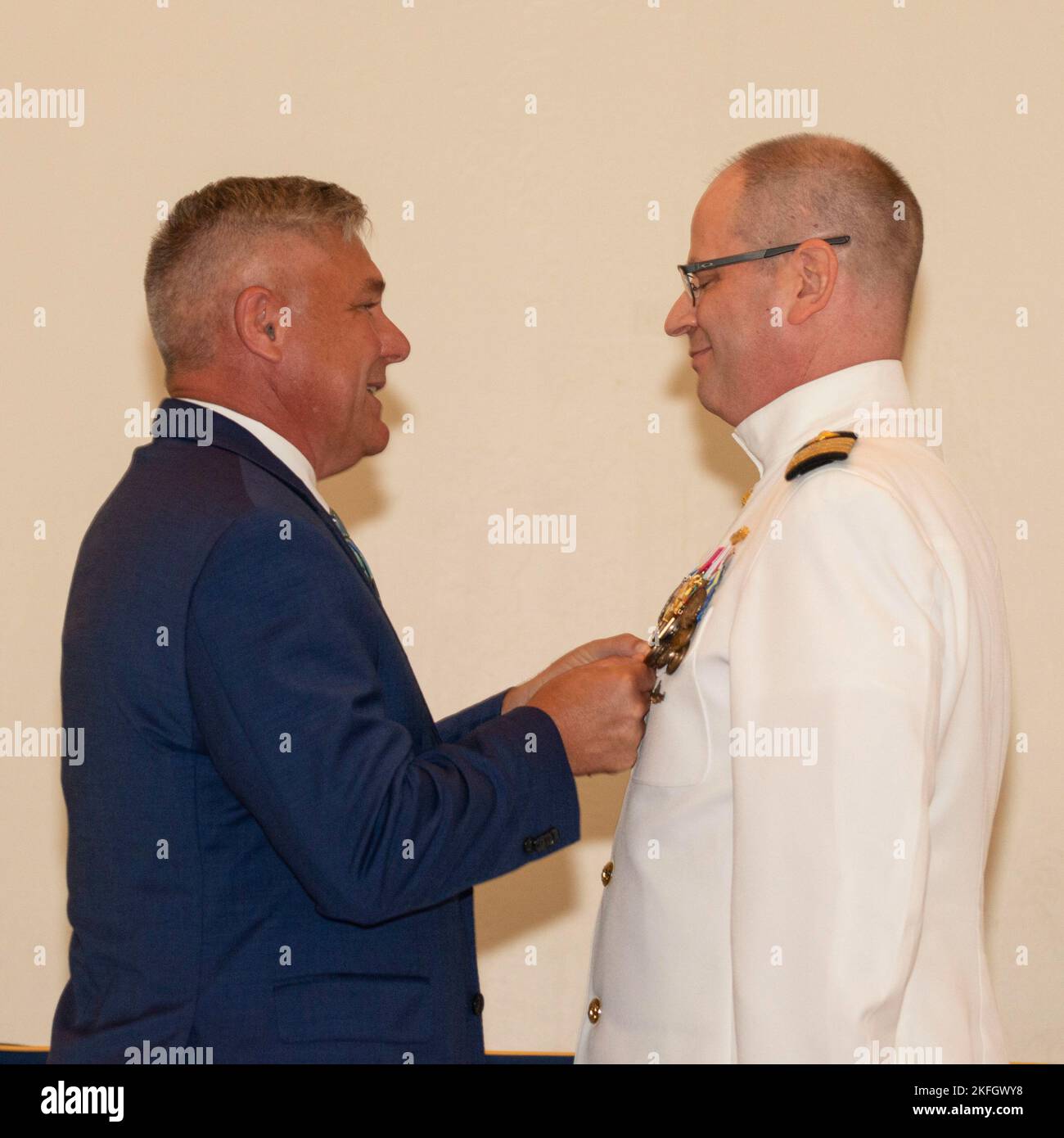 KINGS BAY, Ga. (Sep. 16, 2022) Rear Adm. John Spencer, previous ...