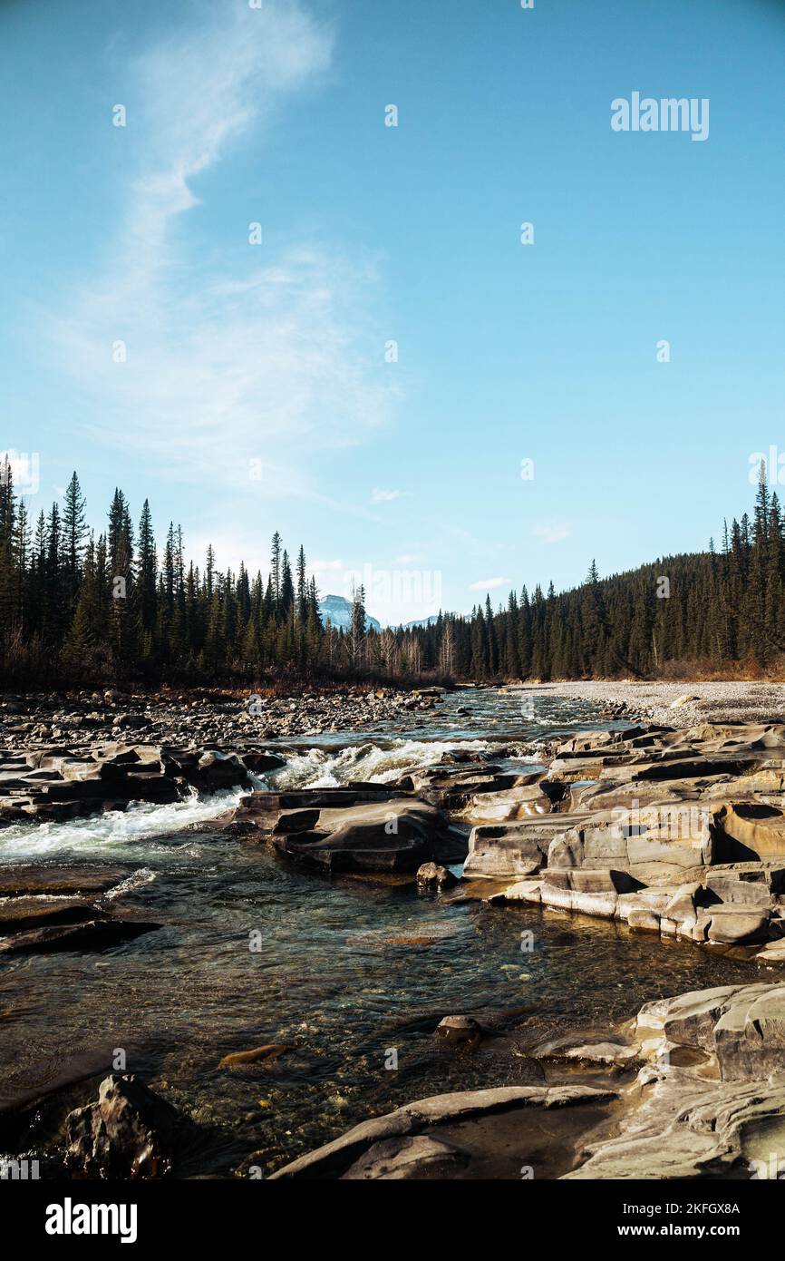 A natural landscape of Banff National Park lake Stock Photo - Alamy
