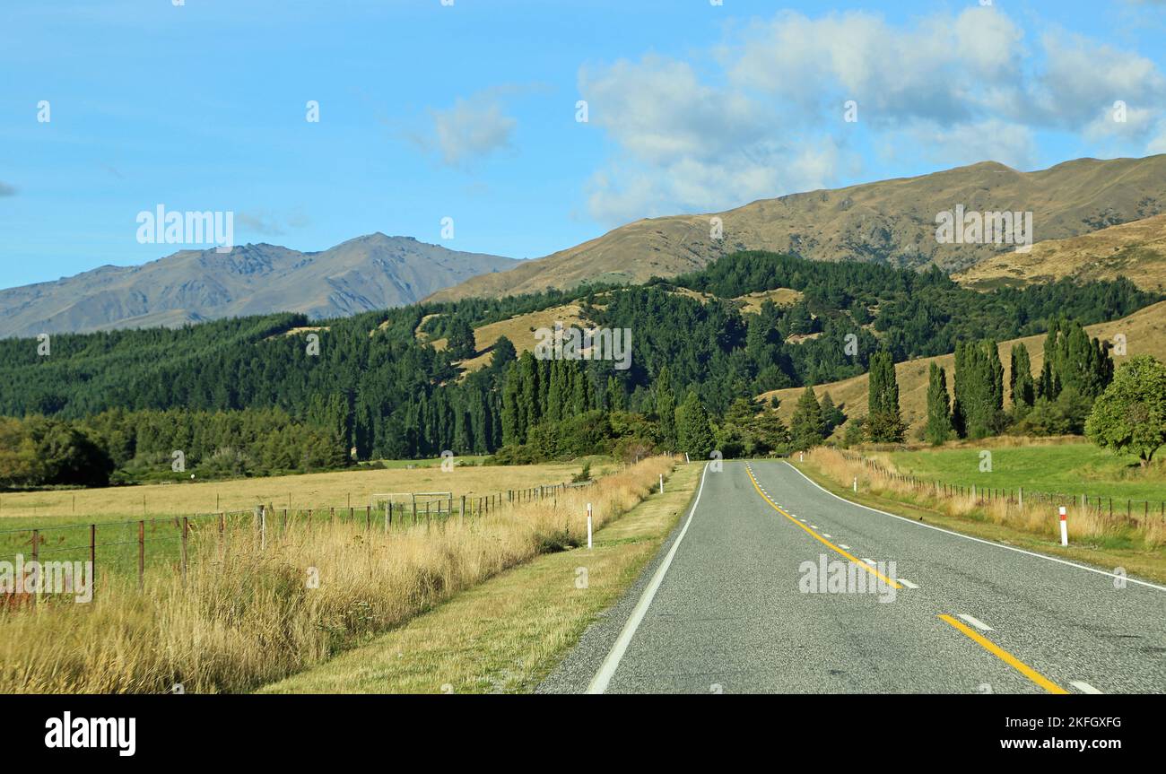 Cardrona Valley - New Zealand Stock Photo - Alamy