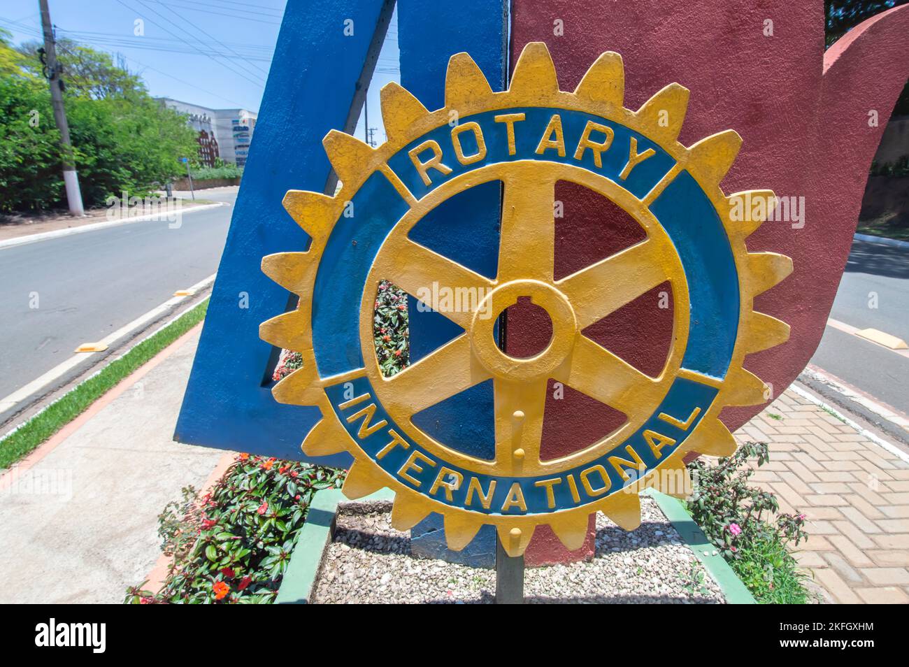 Holambra-sp,brasil-November 17,2022 board of the rotary club of ...
