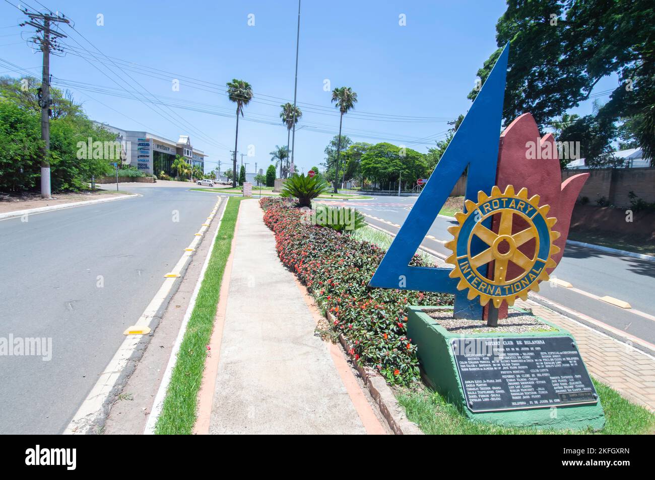 Holambra-sp,brasil-November 17,2022 board of the rotary club of ...