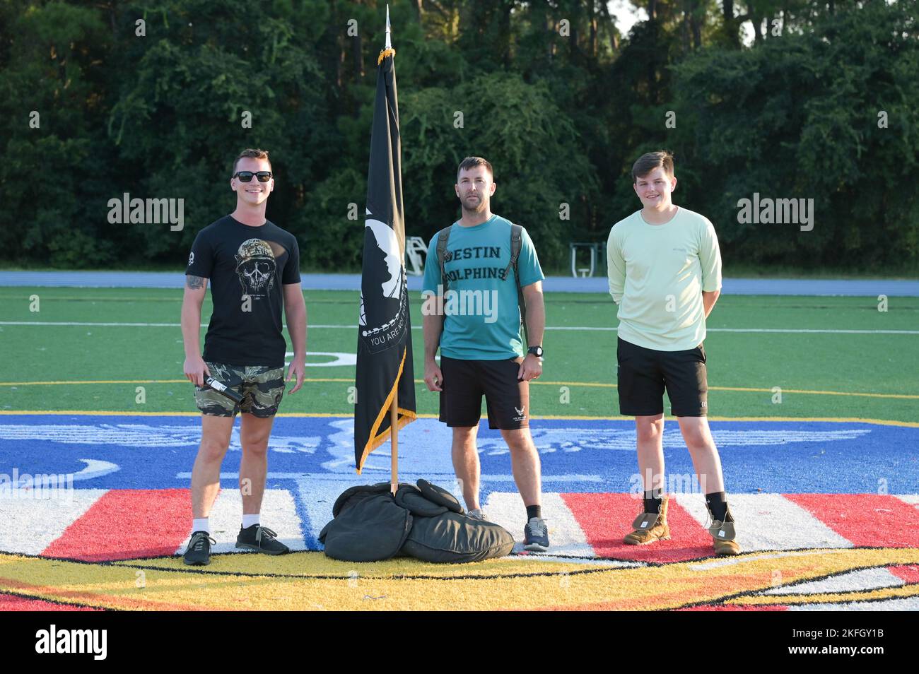U.S. Air Force Senior Airman Zackery Gardner, left, a crew chief with ...