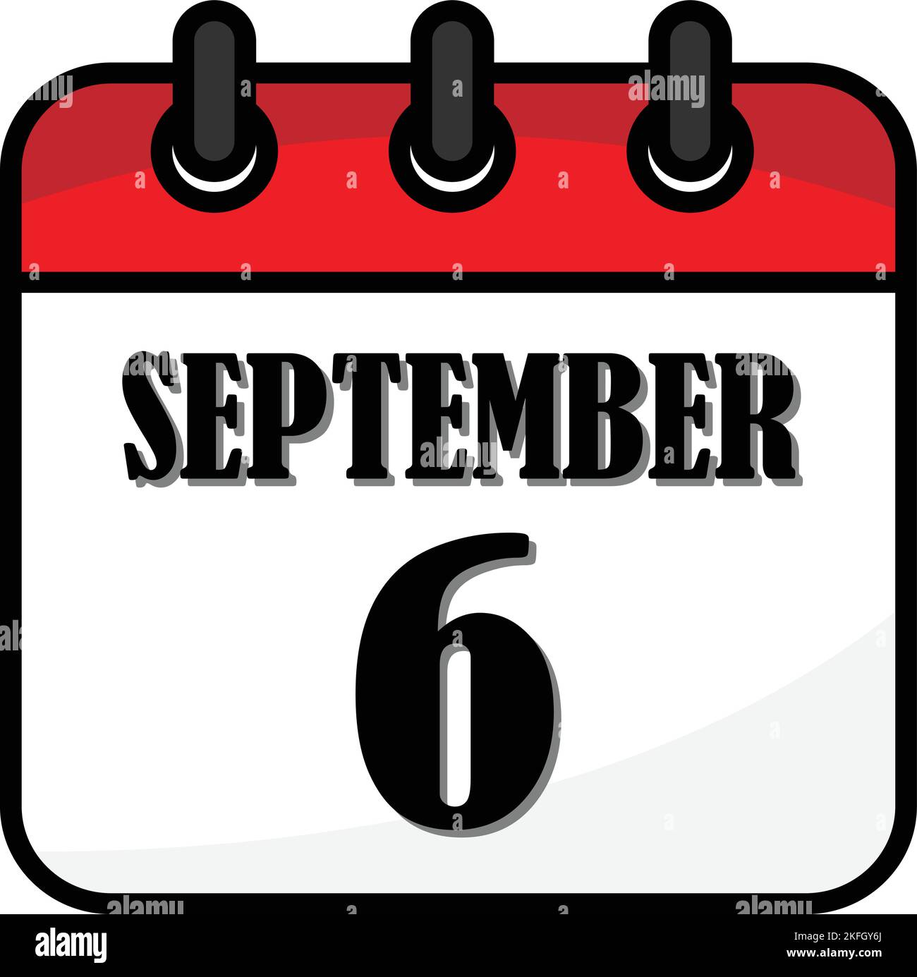 6 calendar hi-res stock photography and images - Alamy