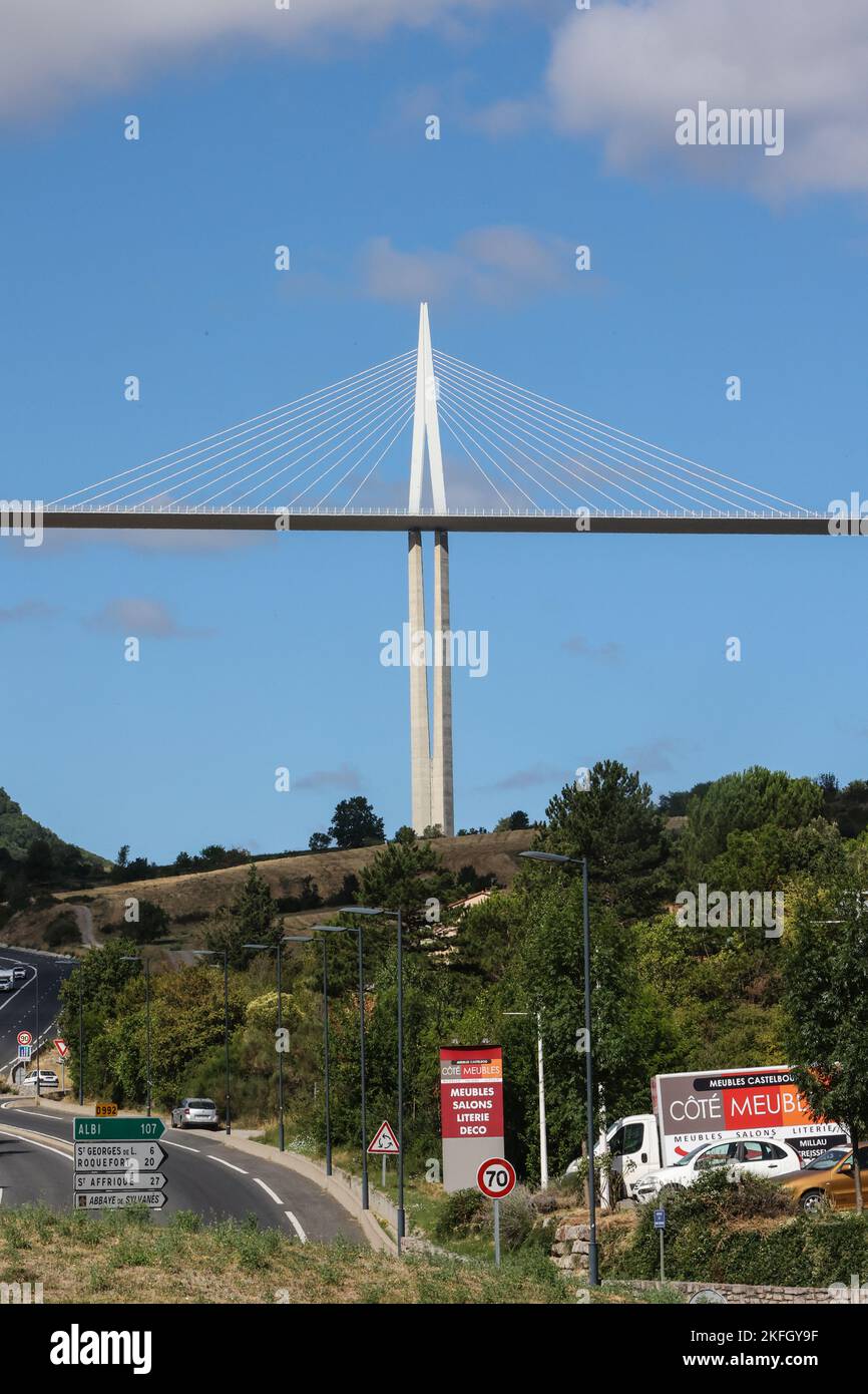 The Millau Viaduct,Millau Viaduct, is a, multispan, cable-stayed ...
