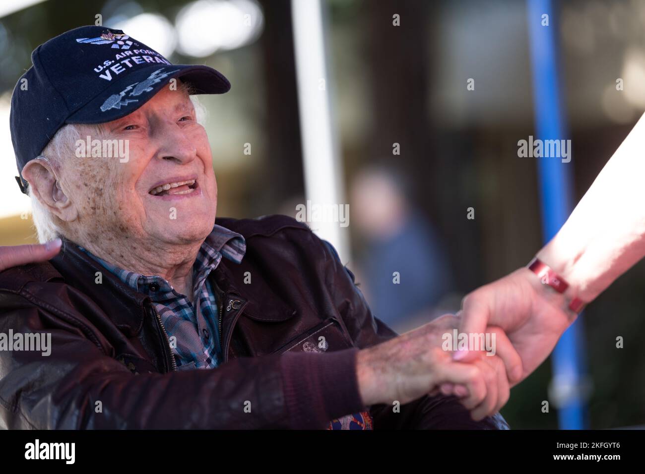 Retired Lt. Col. Bruce Sooy, U.S. Army Air Corps and Air Force veteran ...