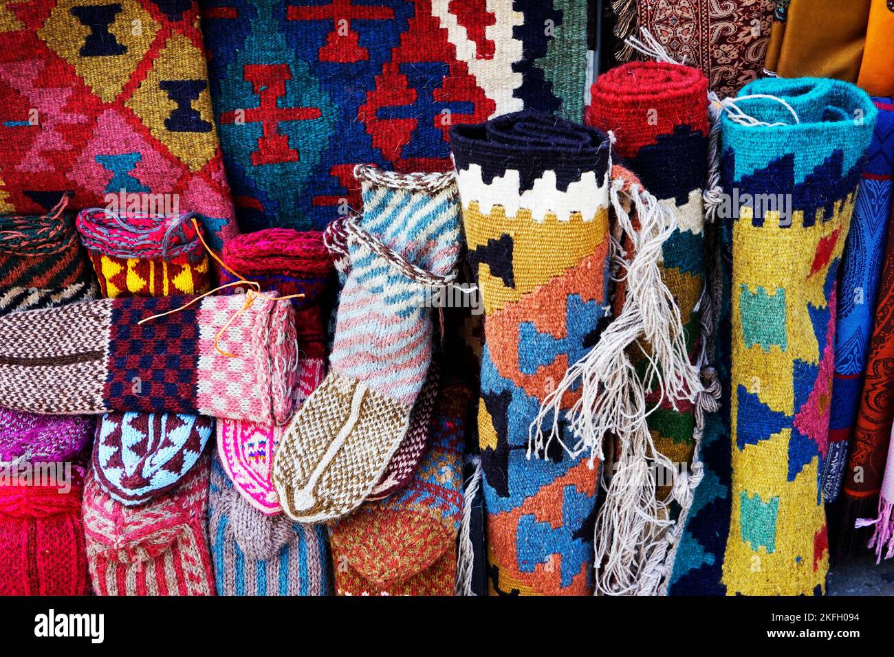 Rolled up rugs hi-res stock photography and images - Alamy