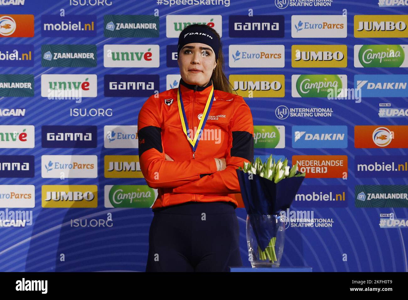 HEERENVEEN, Thialf Ice Stadium, 18-11-2022 , season 2022 / 2023, ISU ...