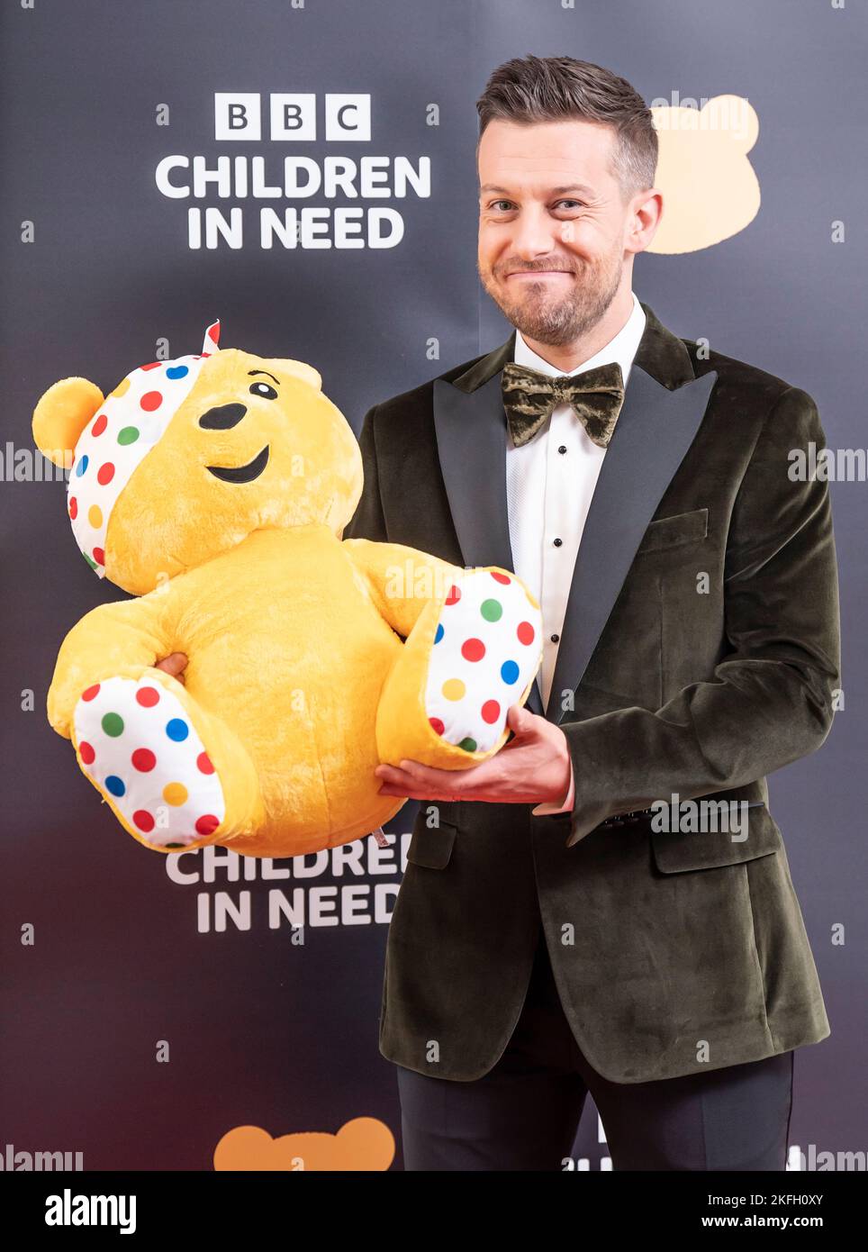 Chris Ramsey at the BBC Children In Need telethon at BBC Studios in ...