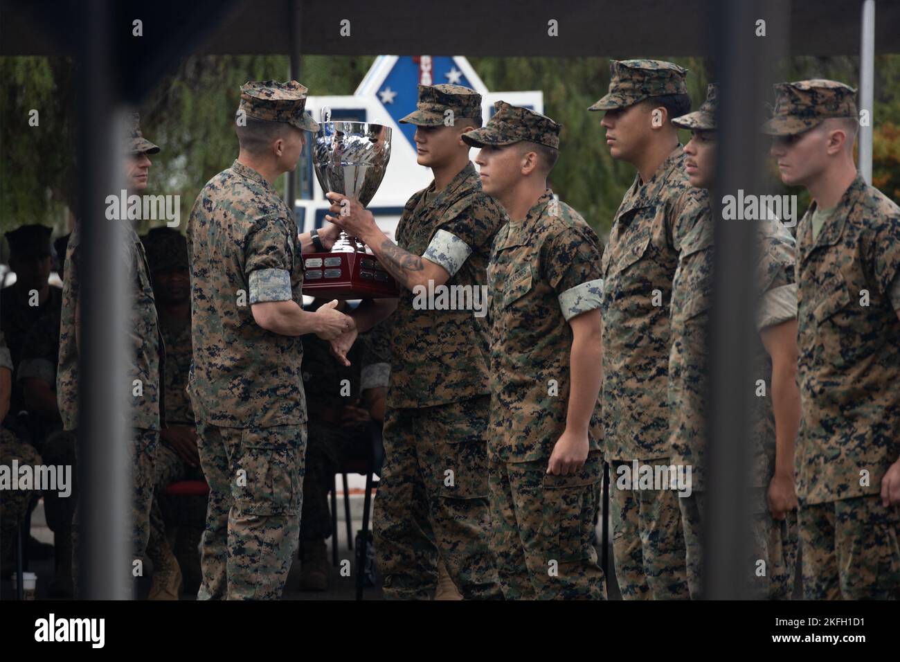 U.S. Marine Maj. Gen. Benjamin T. Watson, the commanding general of 1st ...