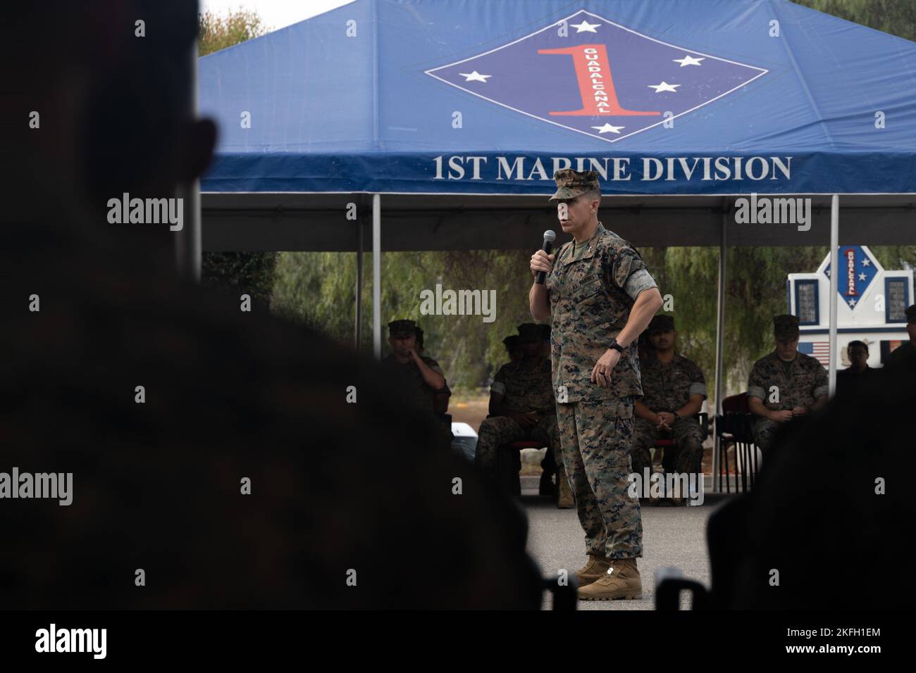 U.S. Marine Corps Maj. Gen. Benjamin T. Watson, the commanding general ...