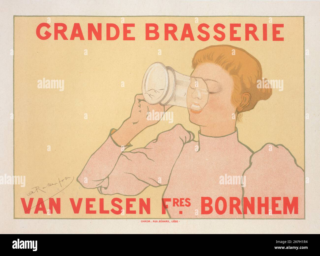 Brasserie belge vintage hi-res stock photography and images - Alamy