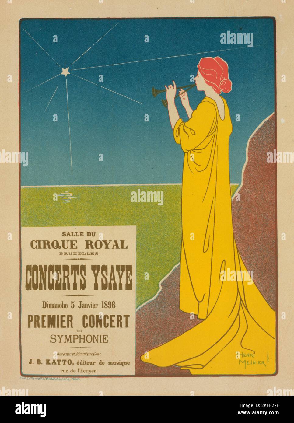 Eugene auguste ysaye hi-res stock photography and images - Alamy