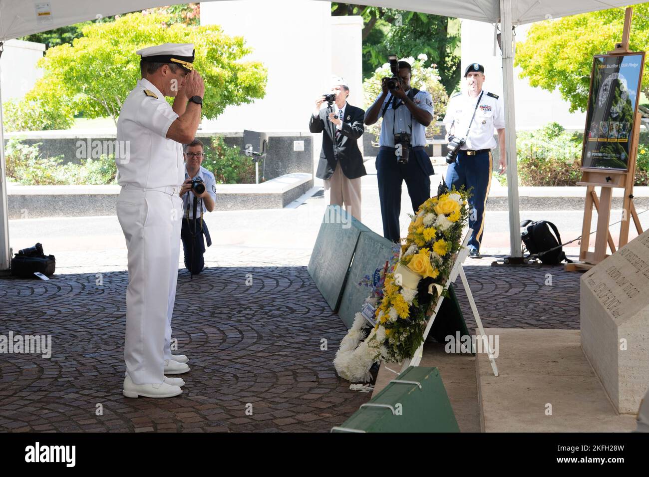 HONOLULU (Sept. 16. 2022) Rear Adm. Blake Converse, deputy commander, U ...