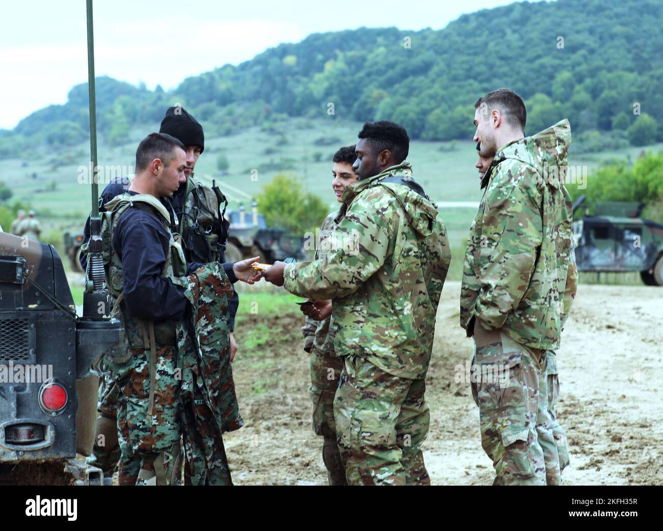 HOHENFELS, Germany – U.S. Soldiers and soldiers with the Army of ...