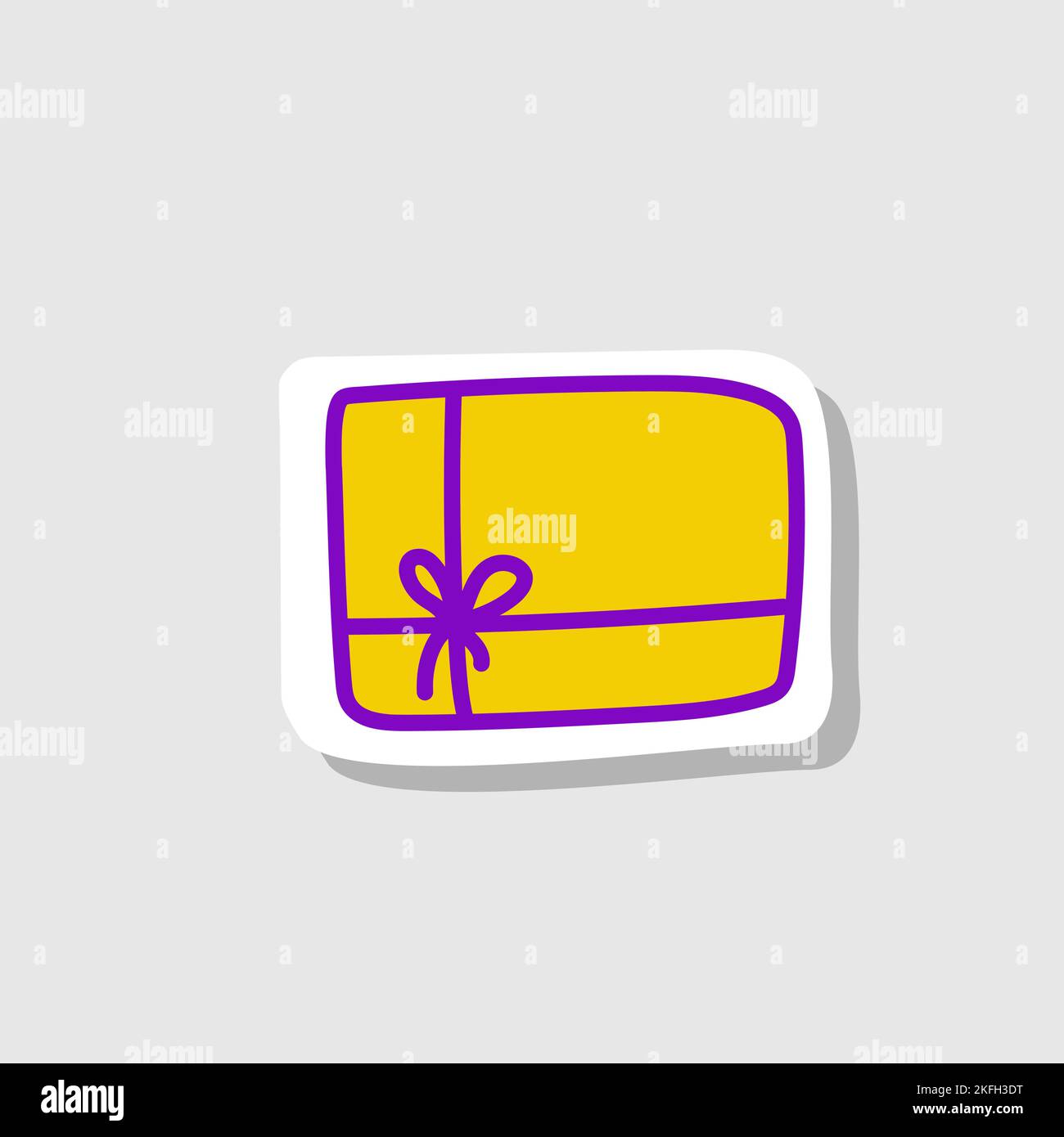 Gift box clipart for sticker, logo, cards, posters, scrapbooking ...
