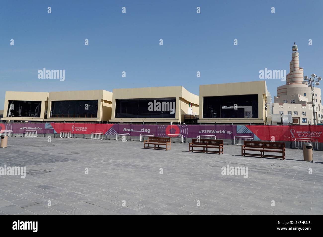 Qatar, UAE. 18th Nov, 2022. FIFA World Cup Football, Pre-Games General ...