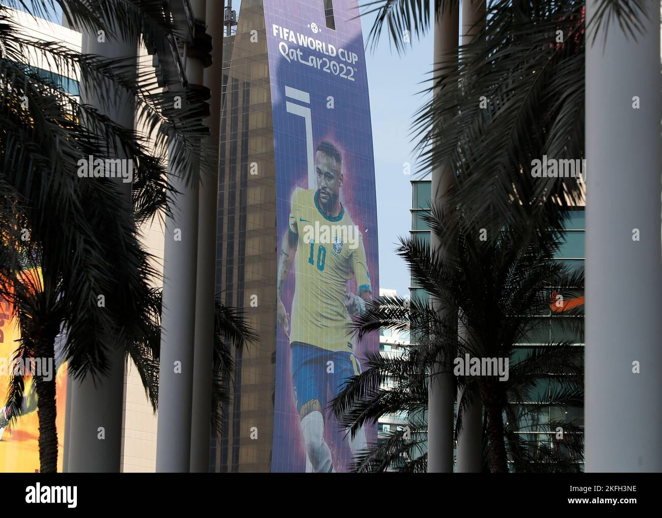 Qatar, UAE. 18th Nov, 2022. FIFA World Cup Football, Pre-Games General ...