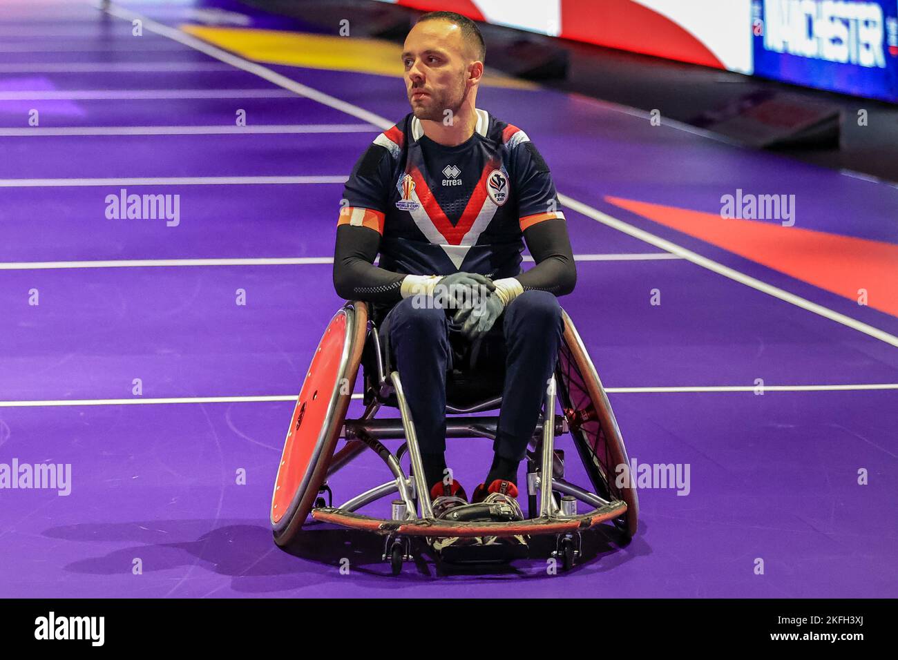 Manchester, UK. 18th Nov, 2022. Jonathan Hivernat of France during the ...