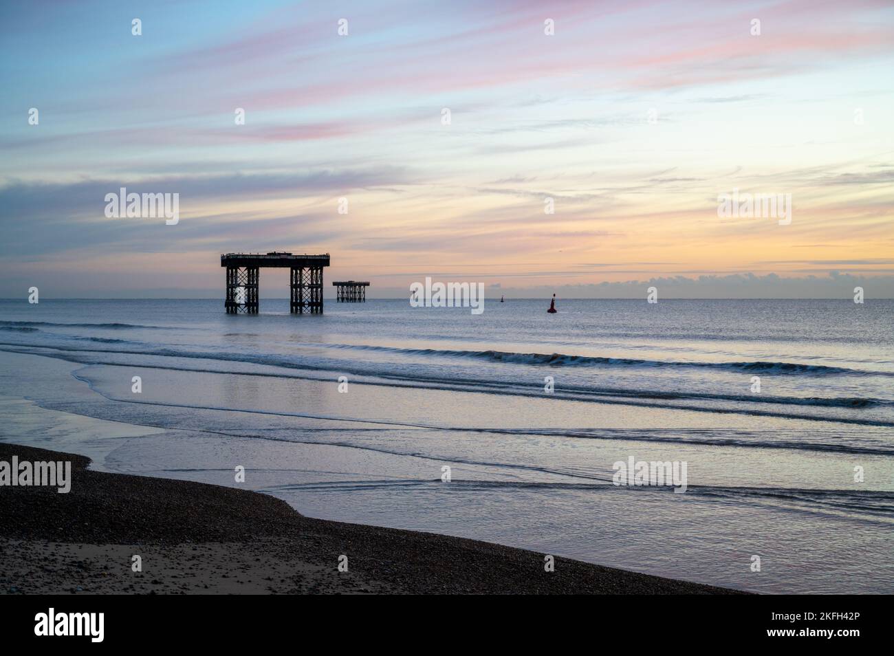 Water inlet and outlet structures in the sea at the nuclear power ...