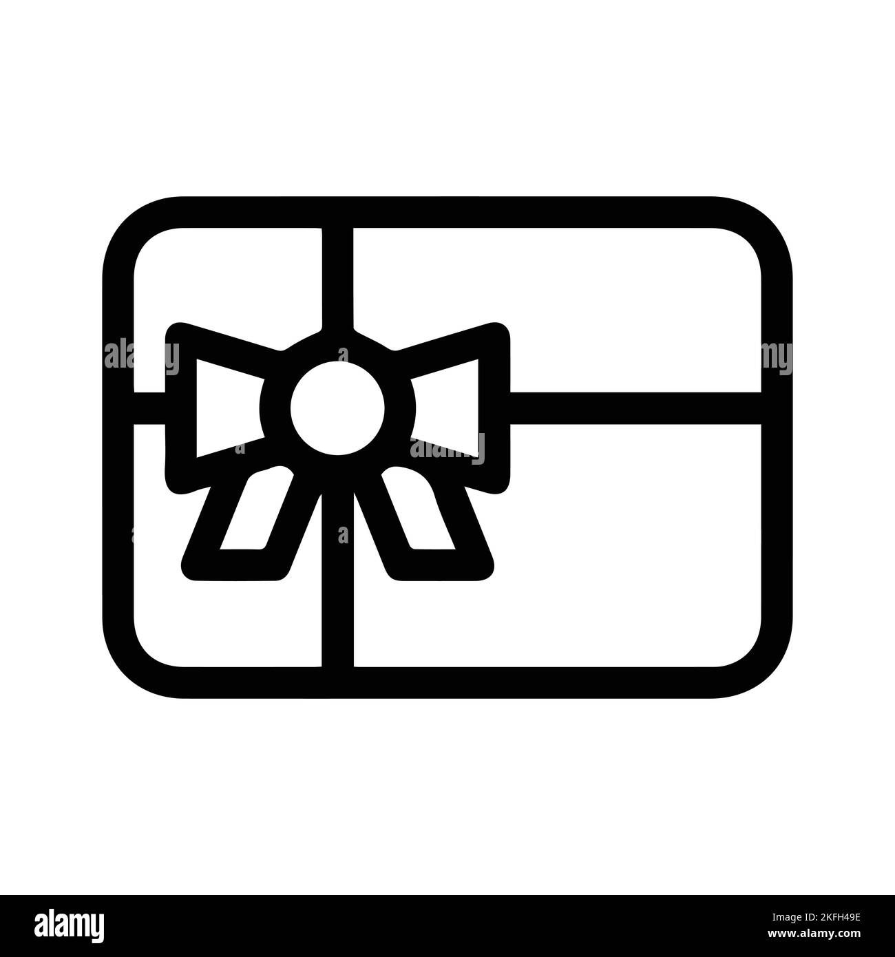 Gift Card Icon Vector - Sign or Symbol Stock Vector Image & Art - Alamy
