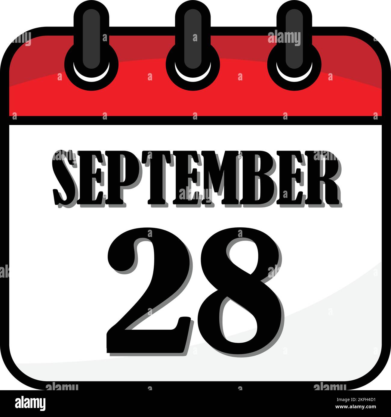 September 28 Stock Vector Images - Alamy