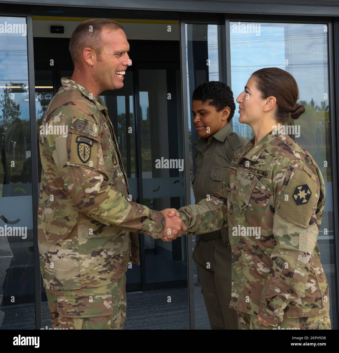 Command. Sgt. Maj. Dan Roney, 2nd Battalion, 27th Infantry Regiment ...