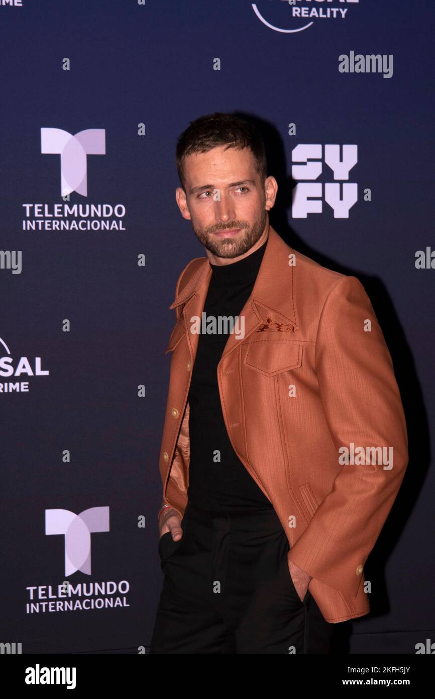 Mexico City, Mexico City, MEXICO. 17th Nov, 2022. Actor MAAURICIO HENAO ...