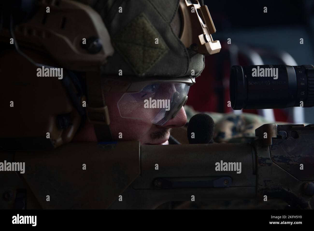 U.S. Marine Corps Sgt. Jacob Clemens a scout sniper with Battalion ...