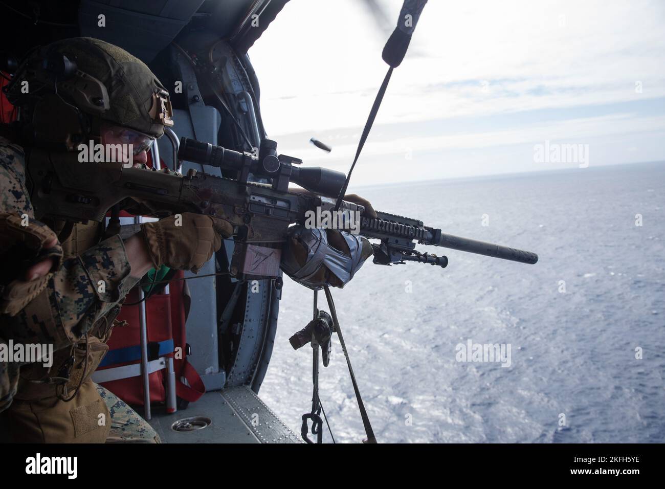 U.S. Marine Corps Sgt. Jacob Clemens a scout sniper with Battalion ...