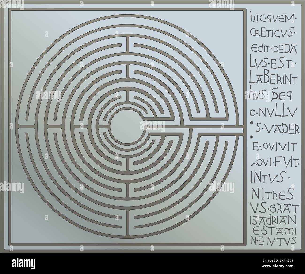 Labyrinth of the Cathedral of San Martino in Lucca, Tuscany, Italy ...