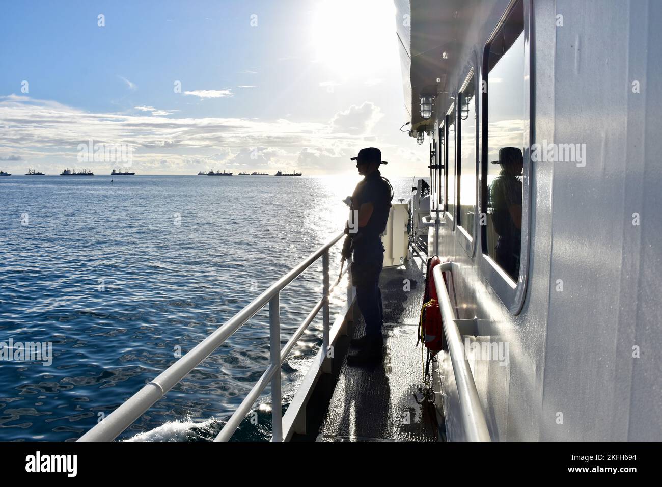 The Sentinel-class fast response cutter USCGC Oliver Henry (WPC 1140 ...