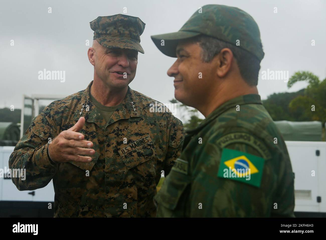 U.S. Marine Corps Lt. Gen. David G. Bellon, commander of U.S. Marine ...