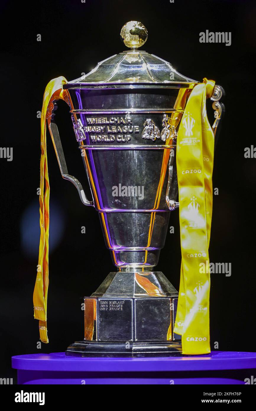 Manchester, UK. 18th Nov, 2022. The Wheelchair Rugby League World Cup ...